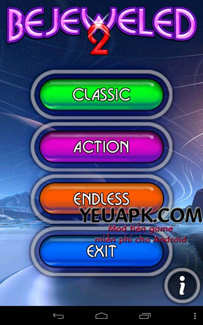 Bejeweled 2 HD v2.0.20 – Game kim cương cho Android