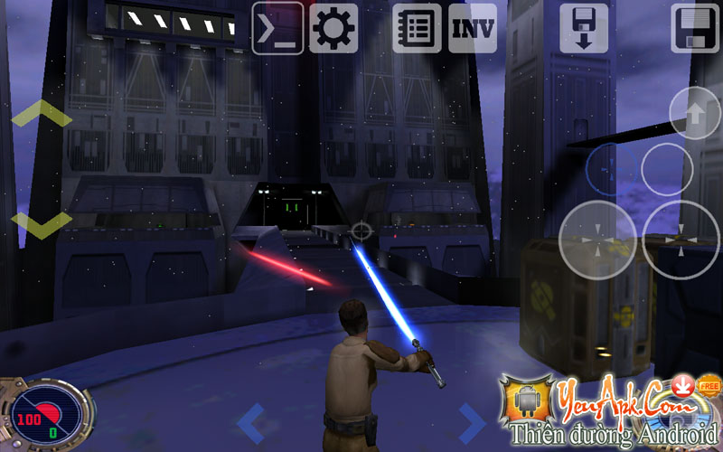 Jedi Knight II Touch 1.2 – Game chiến tranh không gian 3D cho Android