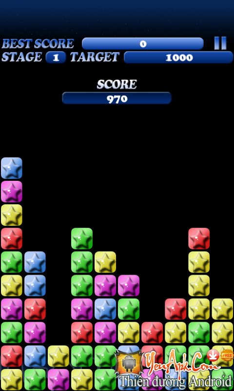 Pop Star – Game xếp hình sao nhiều màu cho Android