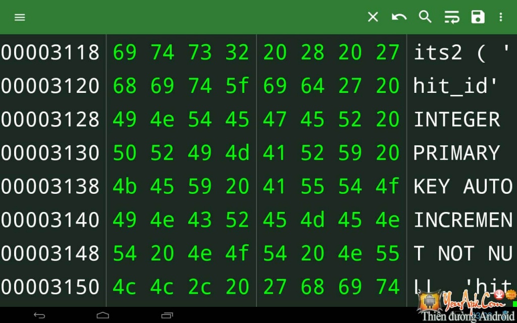 Hex Editor Pro – Công cụ sửa mã Hex cho Android