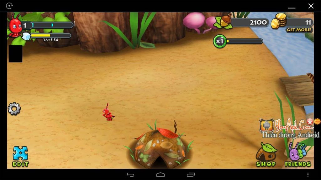 BUG VILLAGE HD v1.7.1 mod tiền – Game làng côn trùng cho Android