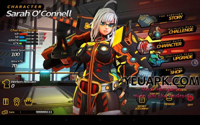 Smashing The Battle HD mod tiền – Game nhập vai tuyệt đỉnh cho Android