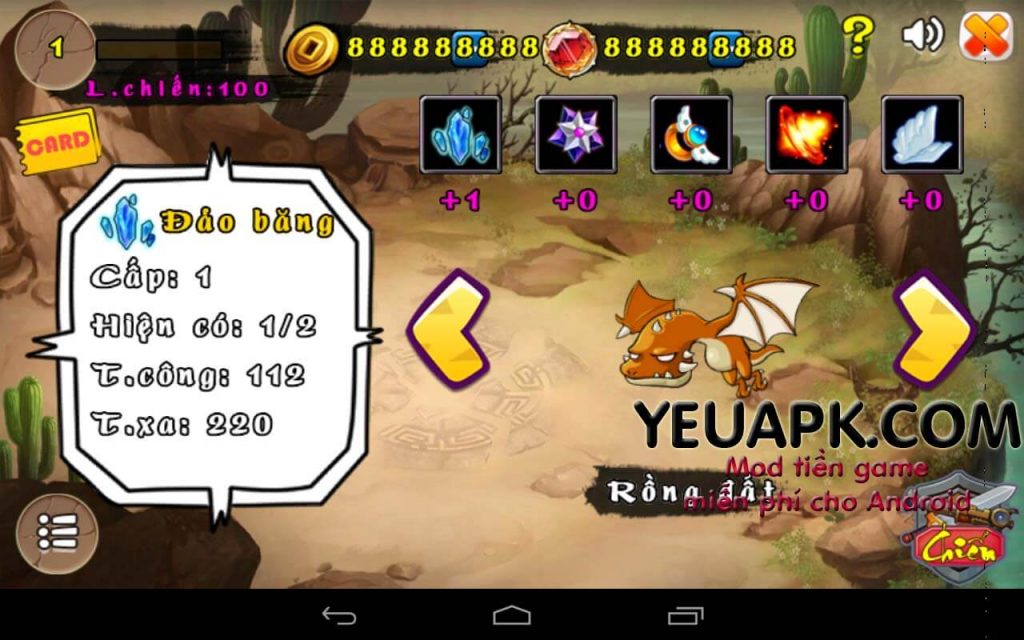 Đảo Rồng v1.0.3 mod tiền và kim cương Tiếng Việt HD cho Android