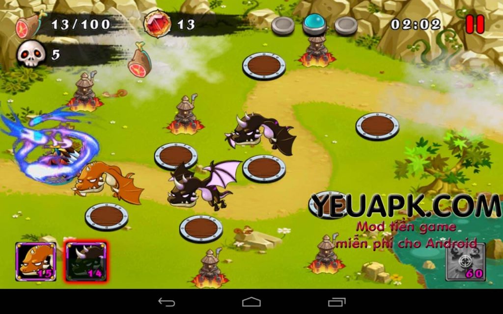 Đảo Rồng v1.0.3 mod tiền và kim cương Tiếng Việt HD cho Android