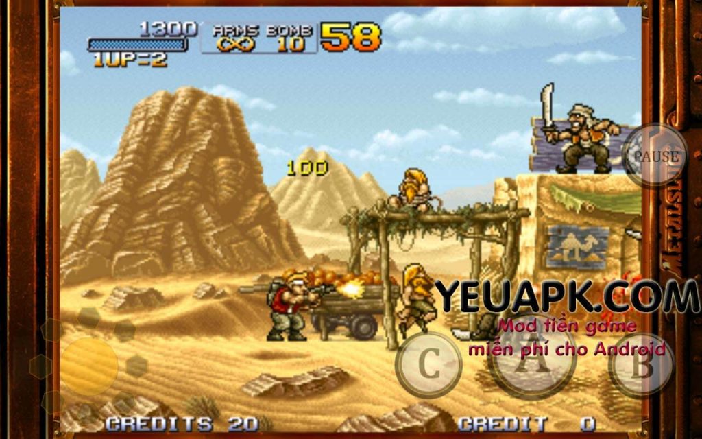 METAL SLUG 2 HD v1.3 [Full] – Game rambo lùn cho Android