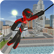 Stickman Rope Hero v3.3 mod tiền money & upgradepoints cho Android
