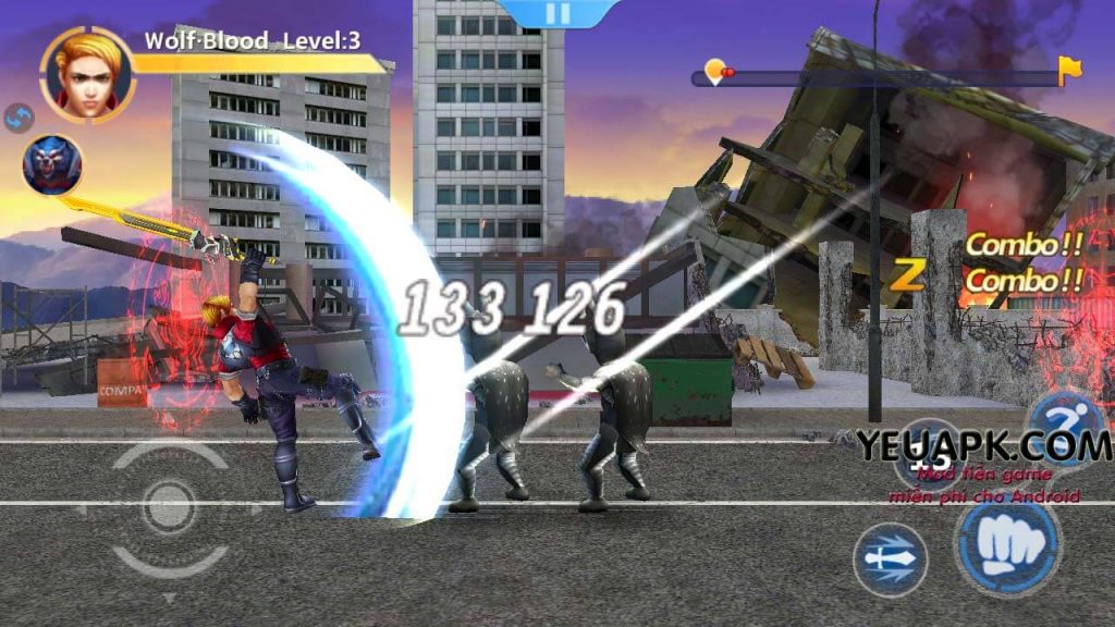 Ninja Warrior mod kim cương (gems) – Game Battle Hero Kingdom cho Android