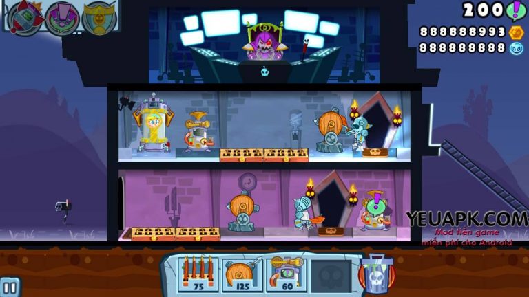 Castle Doombad v2.0 mod tiền – Game bảo vệ công chúa cho Android