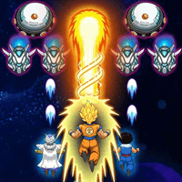 Goku Dragon Fighter mod vàng (gold) – Game Cậu bé rồng 2018 cho Android