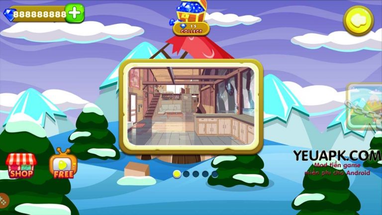 Oggy And The Cockroaches mod kim cương (gems) cho Android