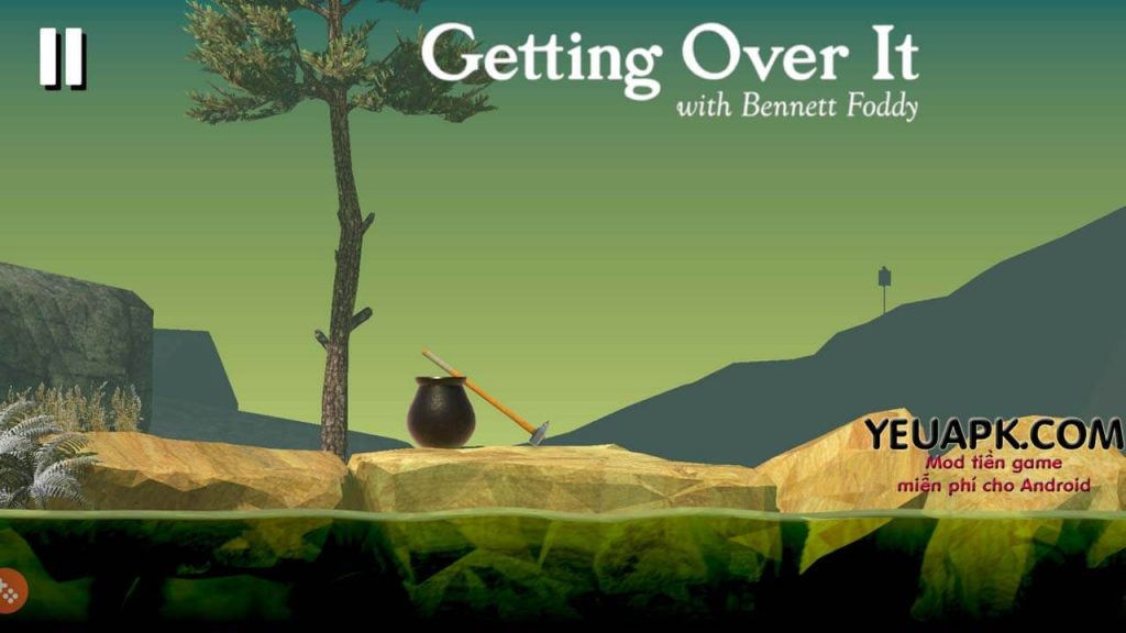 Getting Over It [Full/ Mod v1.9.8] – Game hại não siêu hot cho Android