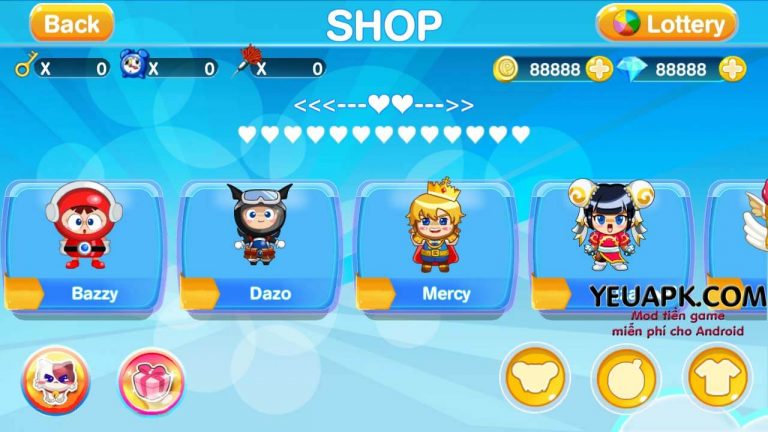 Boom Friend Online mod – Game đặt bom bóng nước cho Android