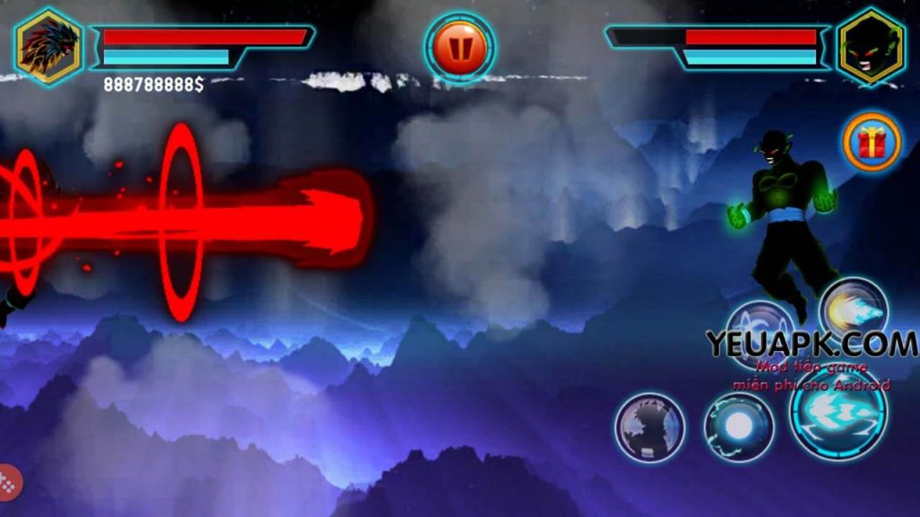 Saiyan Goku Fighting v2.0 mod tiền (coins) – Game saiyan solo cho Android
