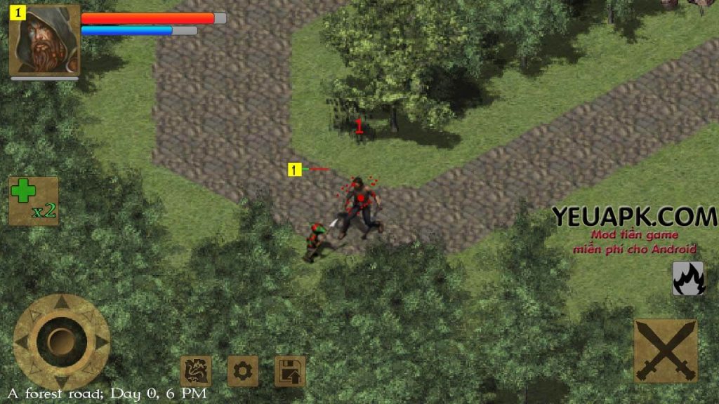 Exiled Kingdoms RPG mod tiền [Full] – Game nhập vai phiêu lưu cho Android