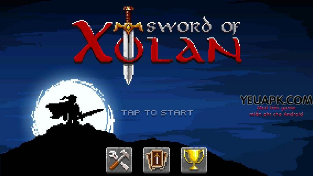 Sword Of Xolan mod vàng & tim (gold) – Game phiêu lưu chặt chém cho Android