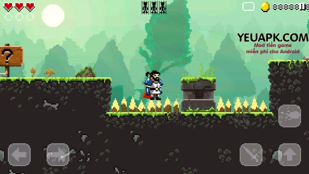 Sword Of Xolan mod vàng & tim (gold) – Game phiêu lưu chặt chém cho Android