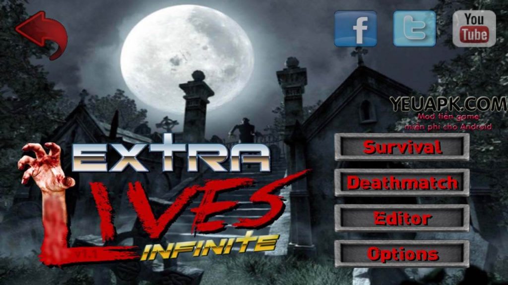 Extra Lives Infinite mod [Upgrade & Ad-Free] – Game tử thần cho Android