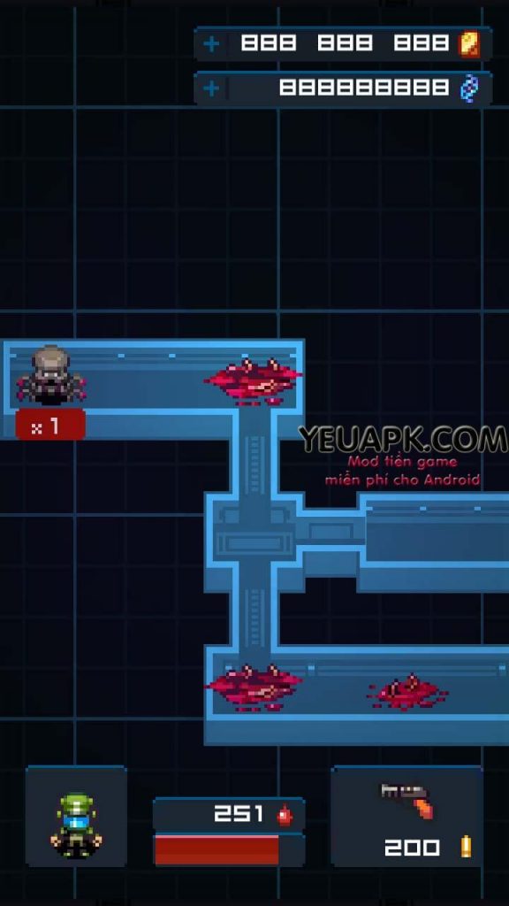 Dead Shell mod vàng (gold & dna) – Game diệt ma cho Android