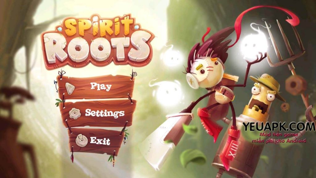 Spirit Roots mod xoá quảng cáo (ad-free) – Game phiêu lưu cho Android