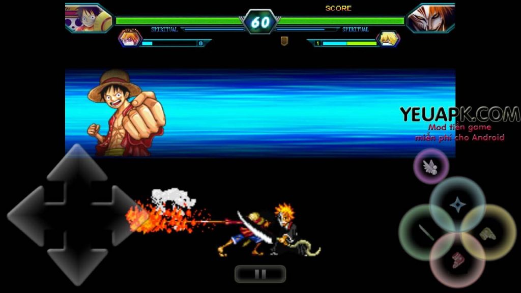 Bleach vs Naruto mod 240 nhân vật – Game đối kháng Anime cho Android