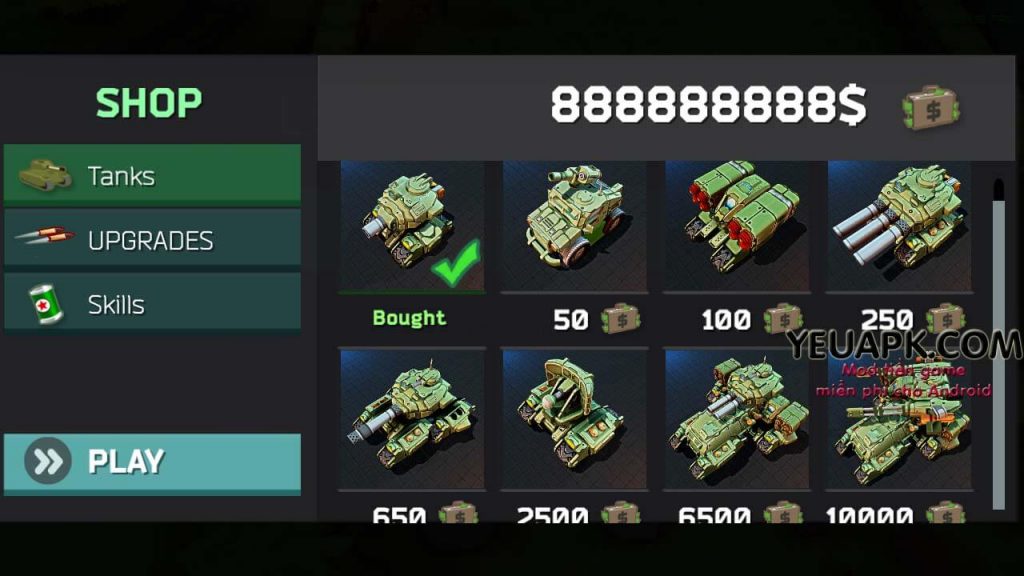 Block Tank Wars 2 Premium v2.3 [Full/ MOD] – Game trận địa chiến tăng ...