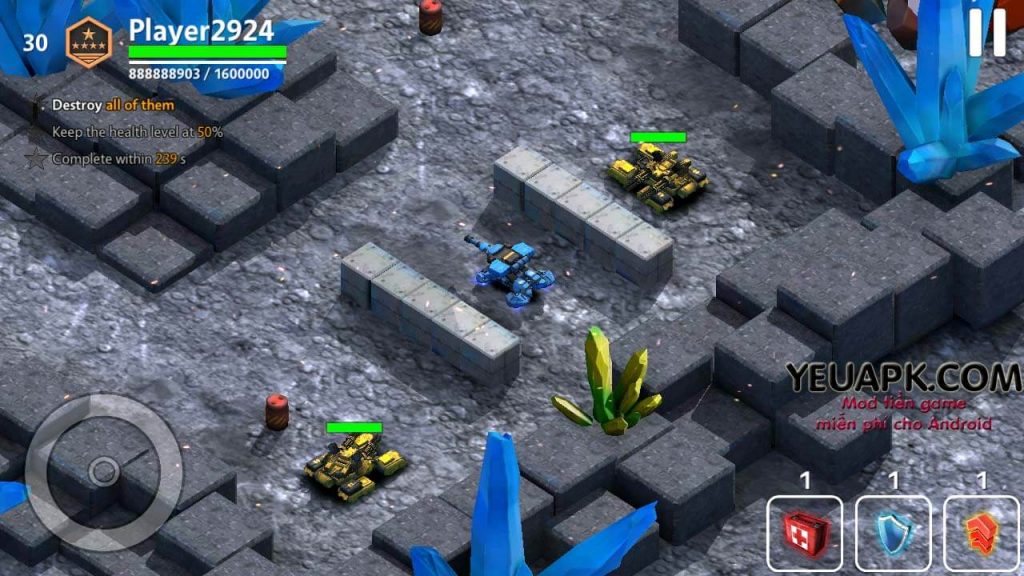 Block Tank Wars 3 v1.19 mod tiền (money) – Game trận địa cuối cùng cho ...