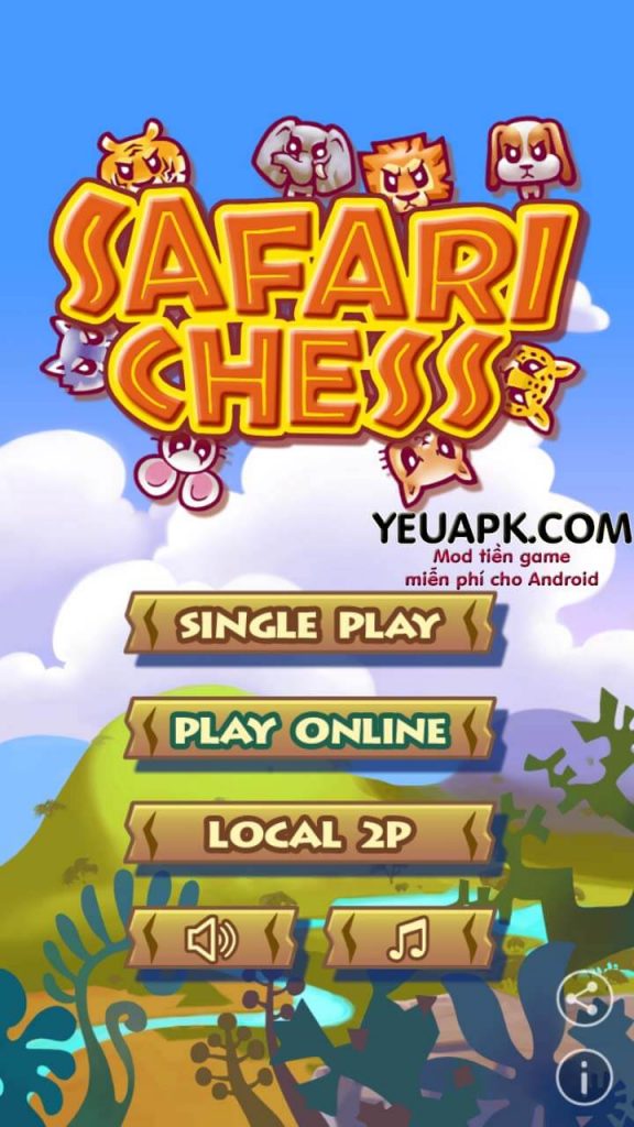 Safari Chess [Full] – Game cờ thú Animal Chess cho Android