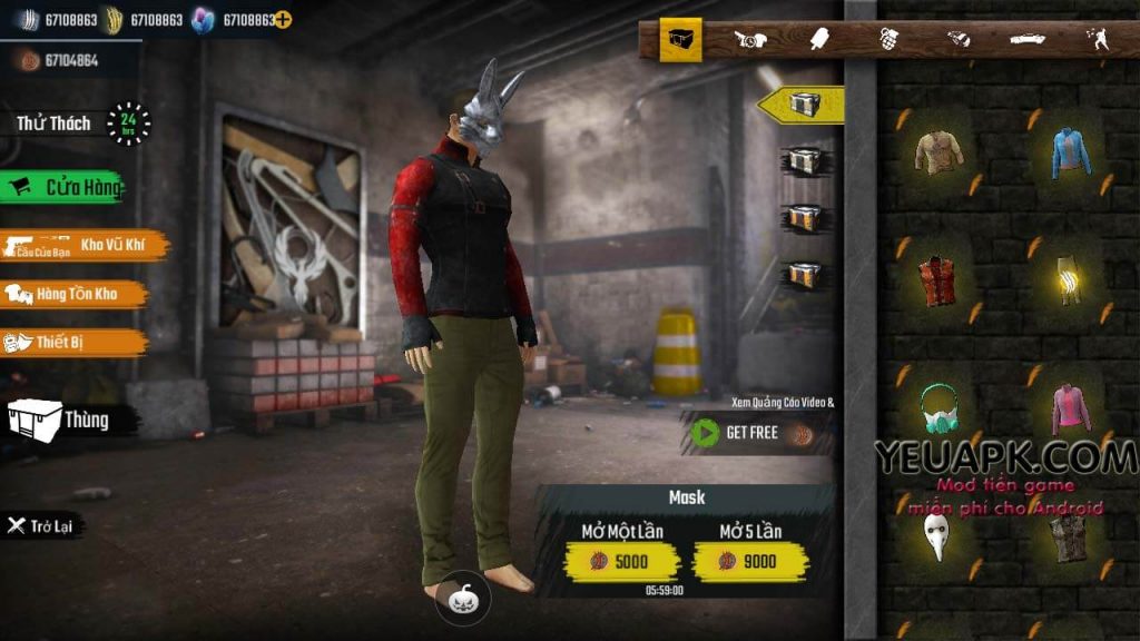 ScarFall mod tiền kim cương (diamonds) – Game PUBG FreeFire offline cho ...