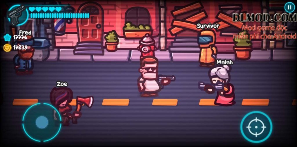 Zombie Guard 2 mod tiền (money) – Game vệ binh toàn cầu cho Android