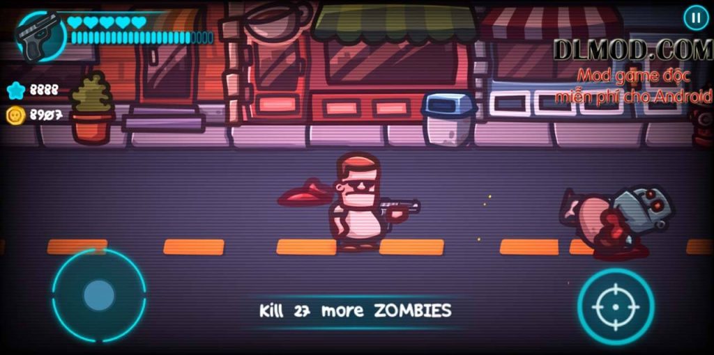 Zombie Guard 2 mod tiền (money) – Game vệ binh toàn cầu cho Android