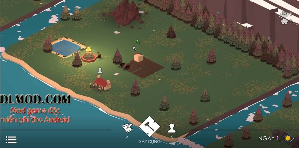 The Bonfire 2 mod Full Game & tài nguyên (resources) Tiếng Việt cho Android