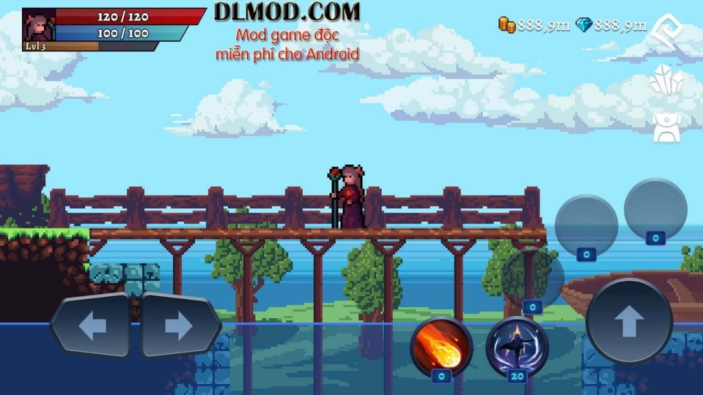 Darkrise mod tiền (money) – Tựa game pixel RPG mới nhất cho Android