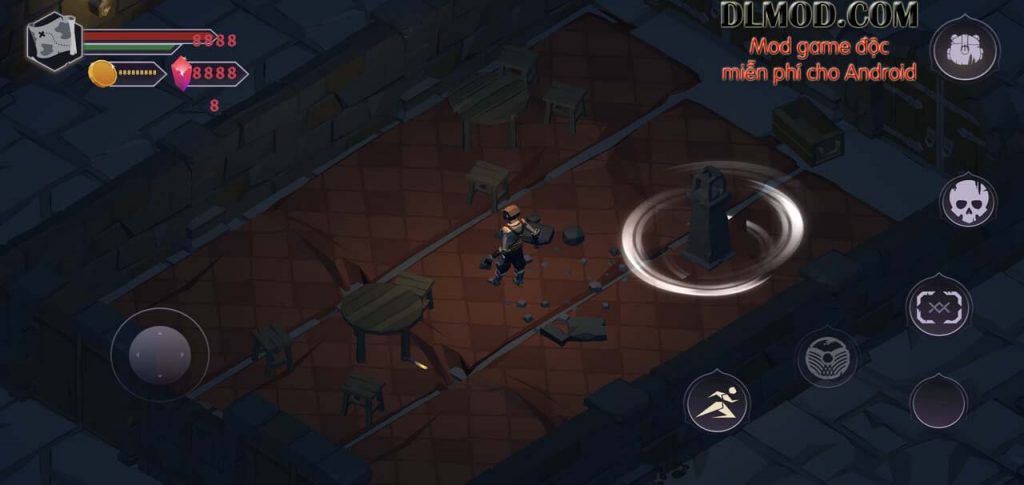 Dread Rune mod tiền (money) – Game phiêu lưu RPG giáp sĩ cho Android
