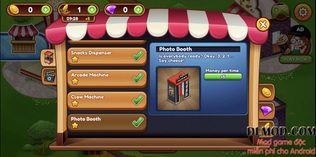Cinema Panic 2 mod tiền (money) – Game thử làm rạp phim cho Android