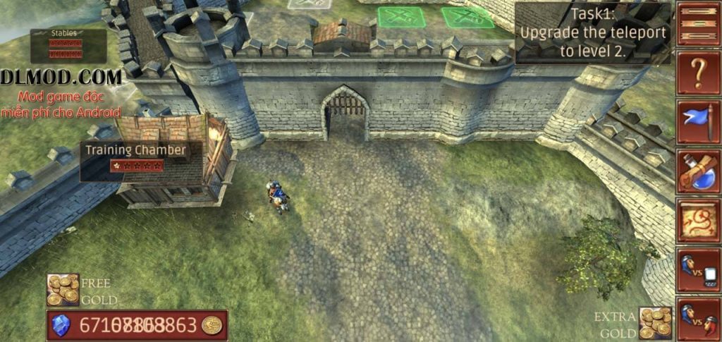 Hex Commander mod tiền (money) – Game dàn trận Fantasy Heroes cho Android