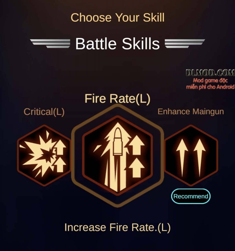 Wing Fighter mod tiền (money) – Game chúa tể bầu trời cho Android