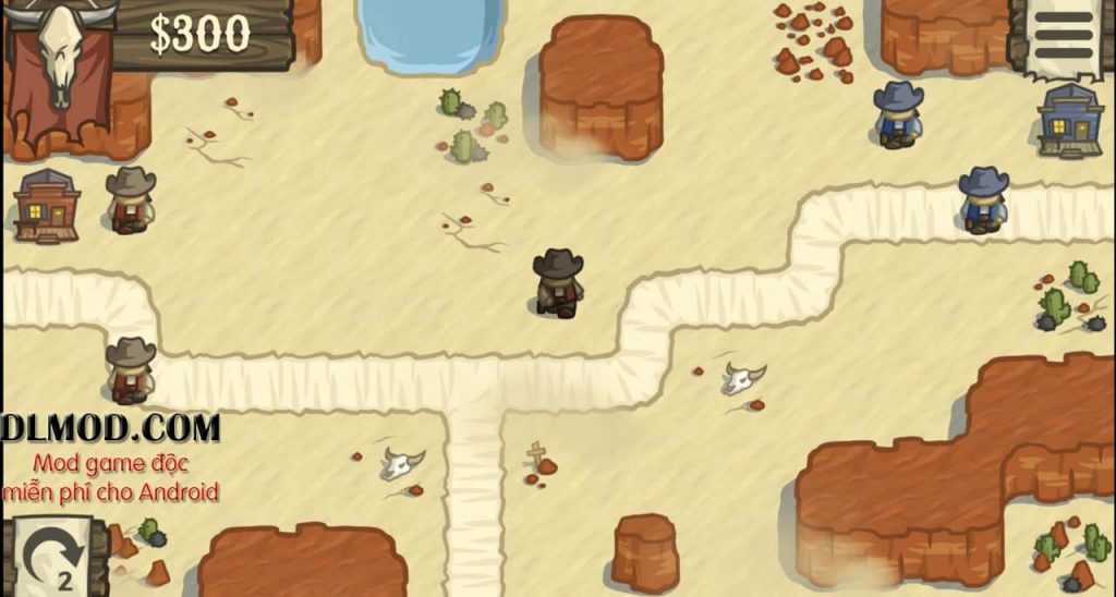 Lost Frontier [Full] – Game thủ thành vùng Viễn Tây cho Android