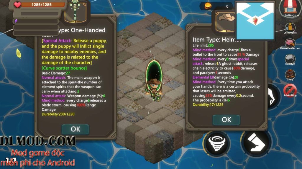 Unreal Element World mod – Game RPG kiếm thuật siêu phàm cho Android