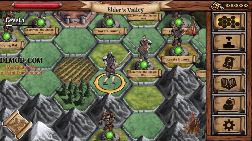 Paladin’s Story mod tiền (money) – Game Offline RPG hiệp sĩ cho Android