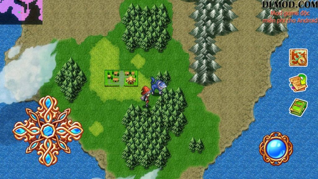 RPG Ghost Sync mod tiền (money) – Game ngôi làng Anime cho Android