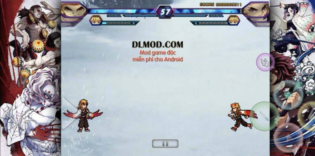 Bleach VS Naruto New Demon Slayer mod mới nhất cho Android