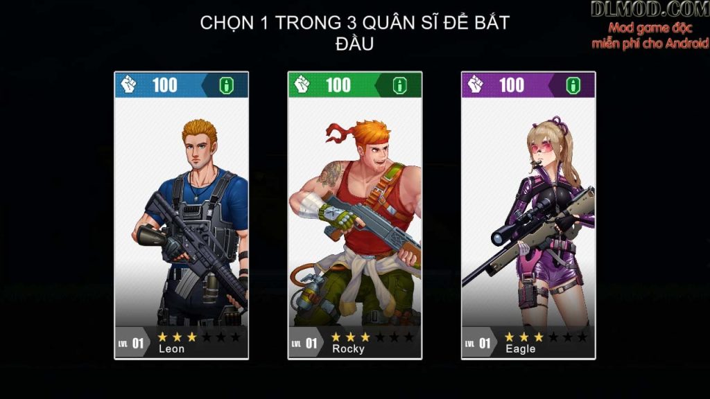 Gun Force mod tiền (money) – Game bắn súng vượt cảnh Tiếng Việt cho Android