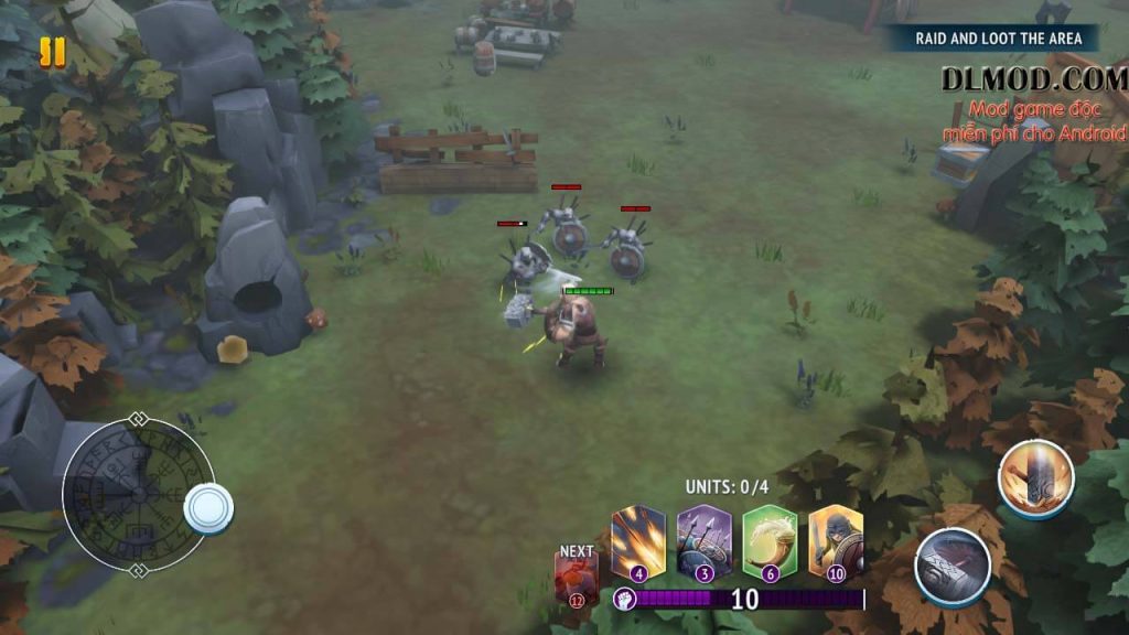 Viking Raid [Full/ Mod] – Game cuộc tấn công của người Viking cho Android