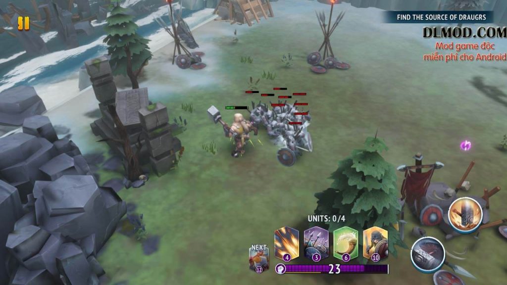 Viking Raid [Full/ Mod] – Game cuộc tấn công của người Viking cho Android