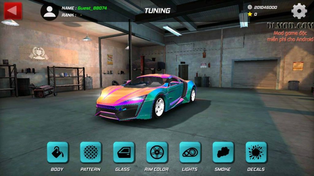 Xtreme Drift 2 mod tiền (money) – Game đua xe oto thành phố lớn cho Android