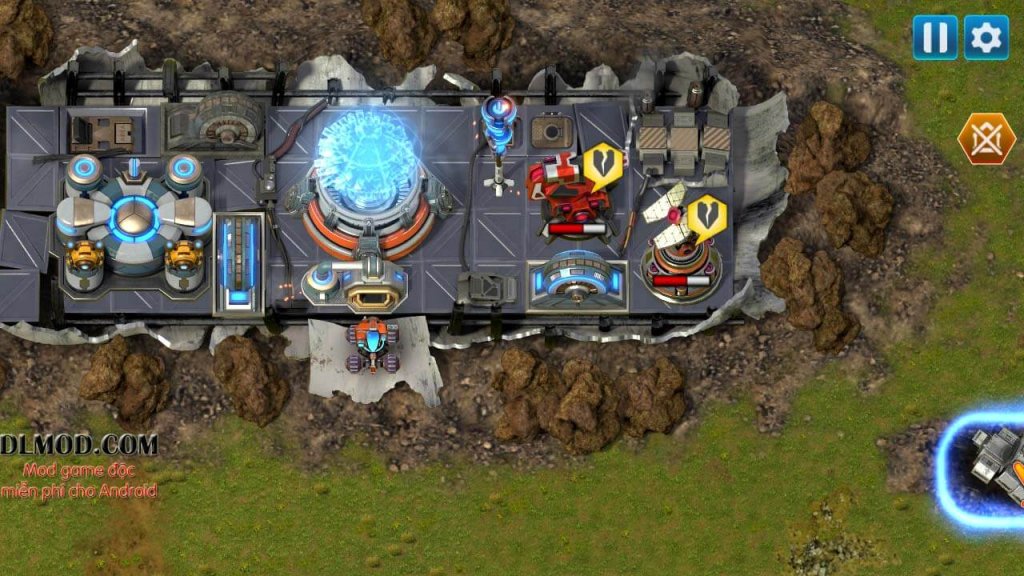 ReFactory mod Premium – Game RTS Nhà Máy Tái Chế cho Android