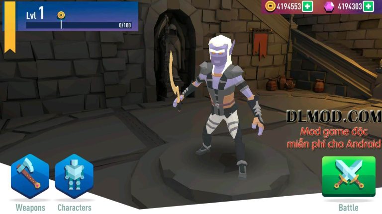 Royal Battleground IO mod tiền (money) – Game RPG sinh tồn cho Android